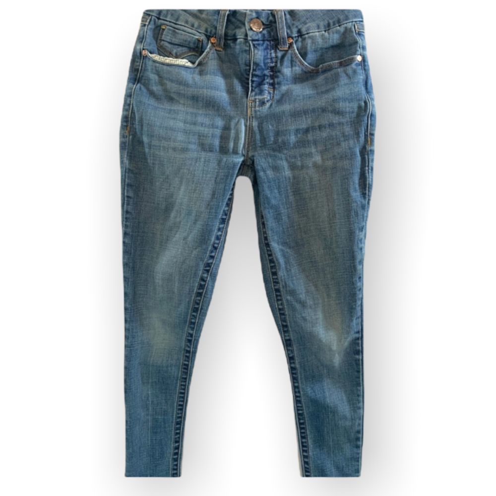 Seven 7 Death Valley Ultra High Rise Skinny Jeans 4 - Gem